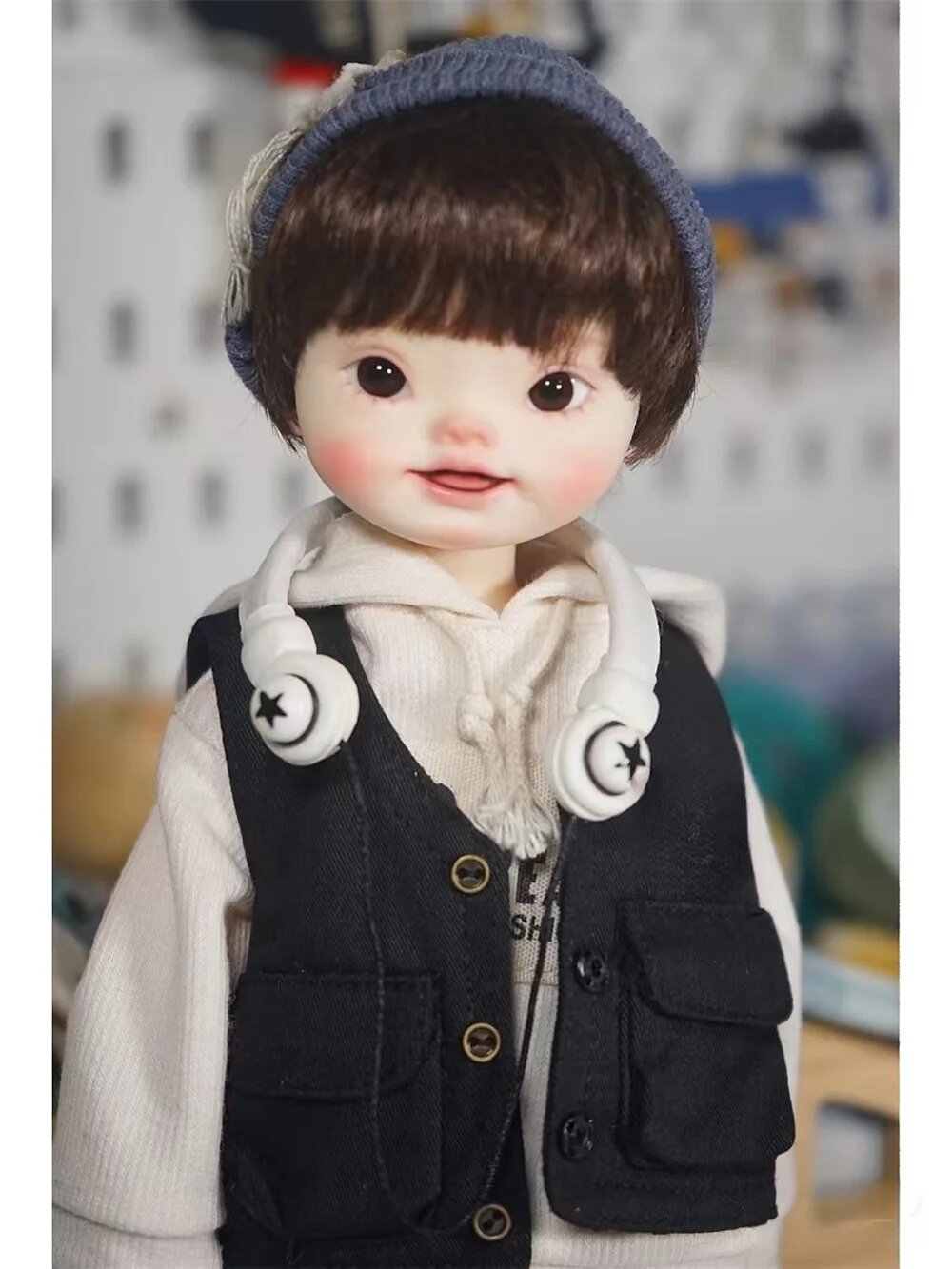 Smile полимерная шарнирная кукла Lili Tomato Candy tang tang, Tan No makeup