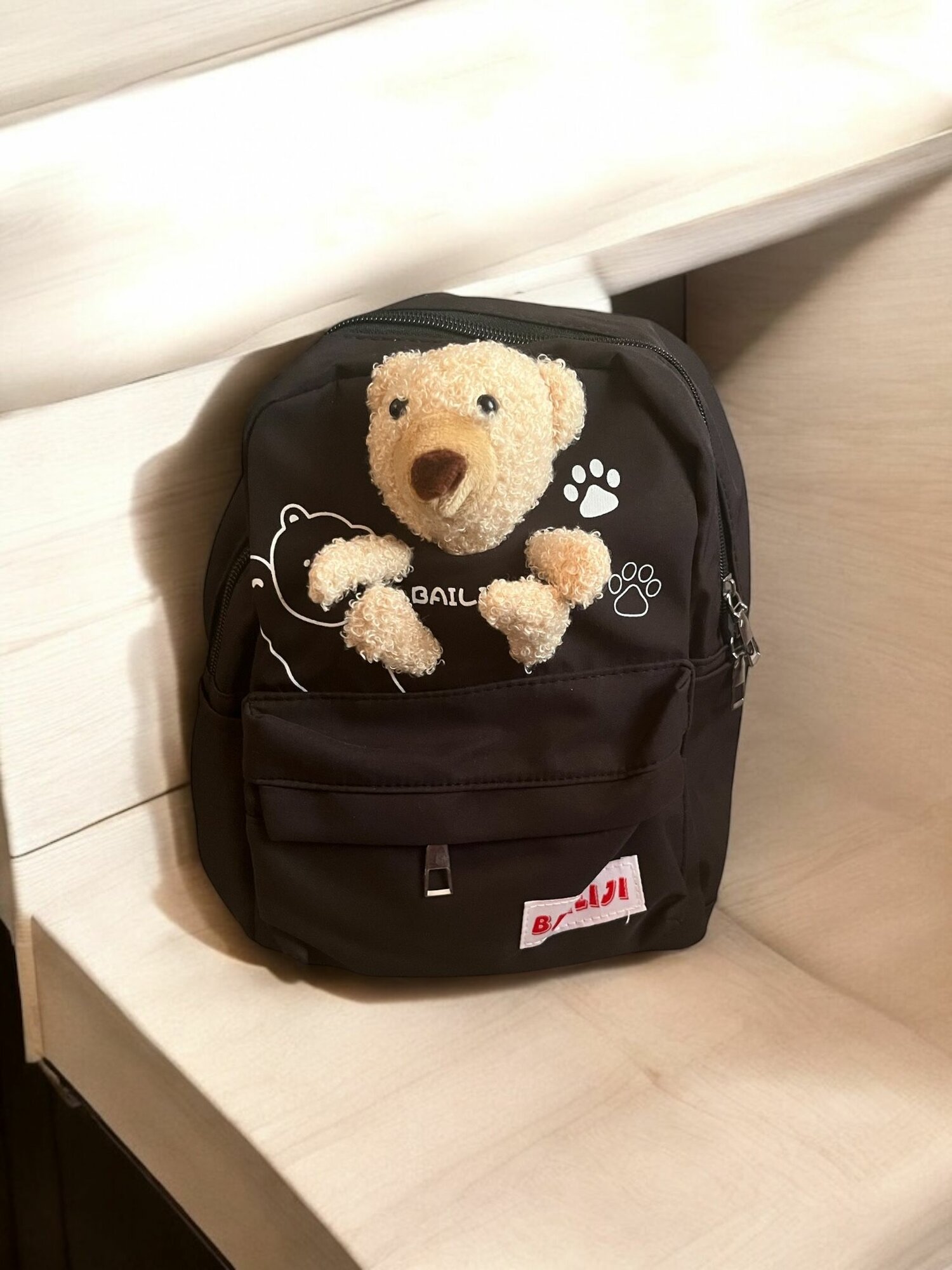 Детский рюкзачок с игрушкой