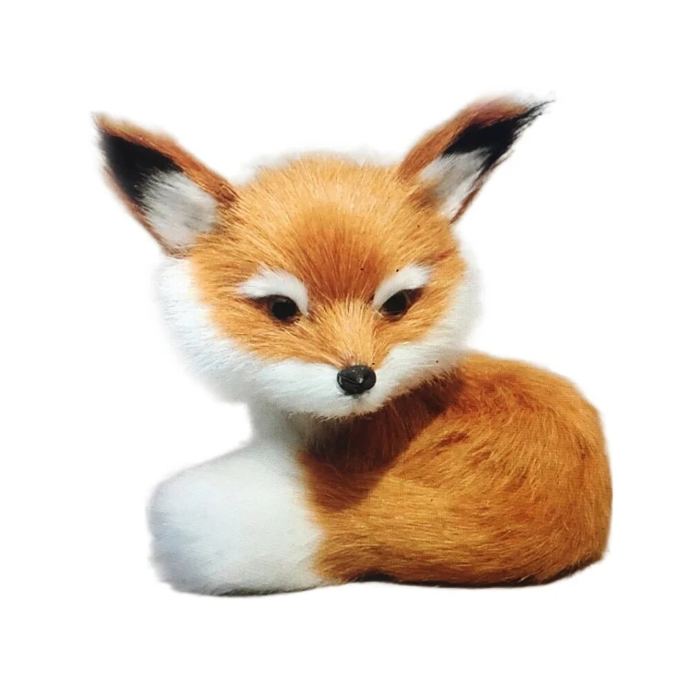 Плюшевая игрушка лиса