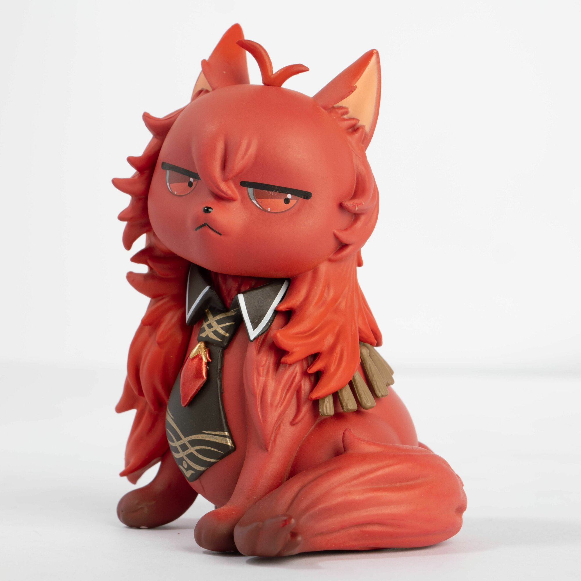 Аниме фигурка Симпатичная кошка из Геншин Импакт /Дилюк,9CM