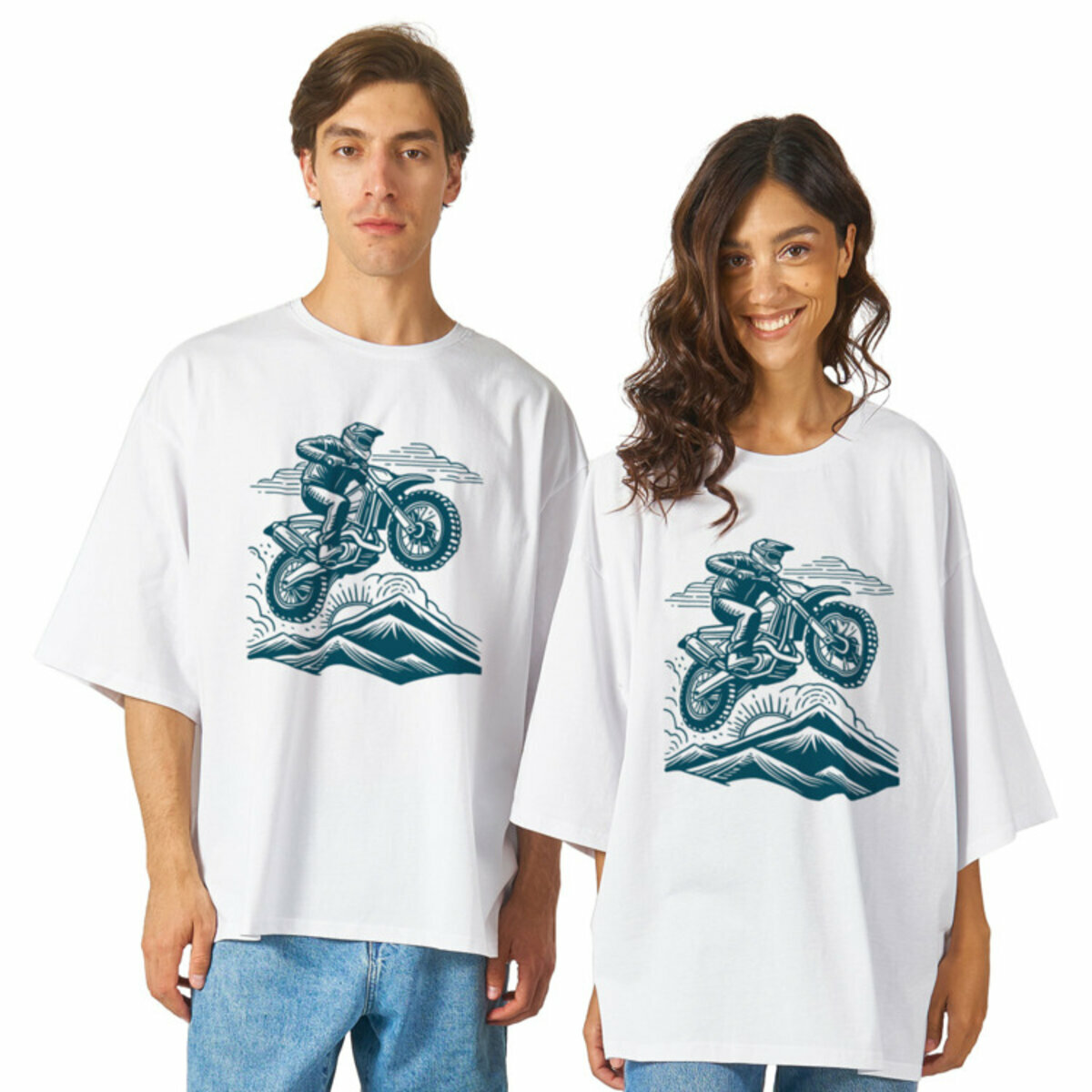 Футболка спортивная Оверсайз