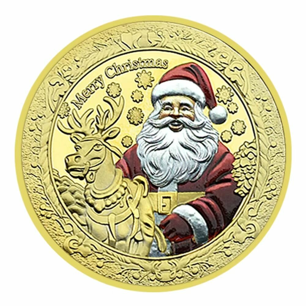 Монета 4071 Дед мороз