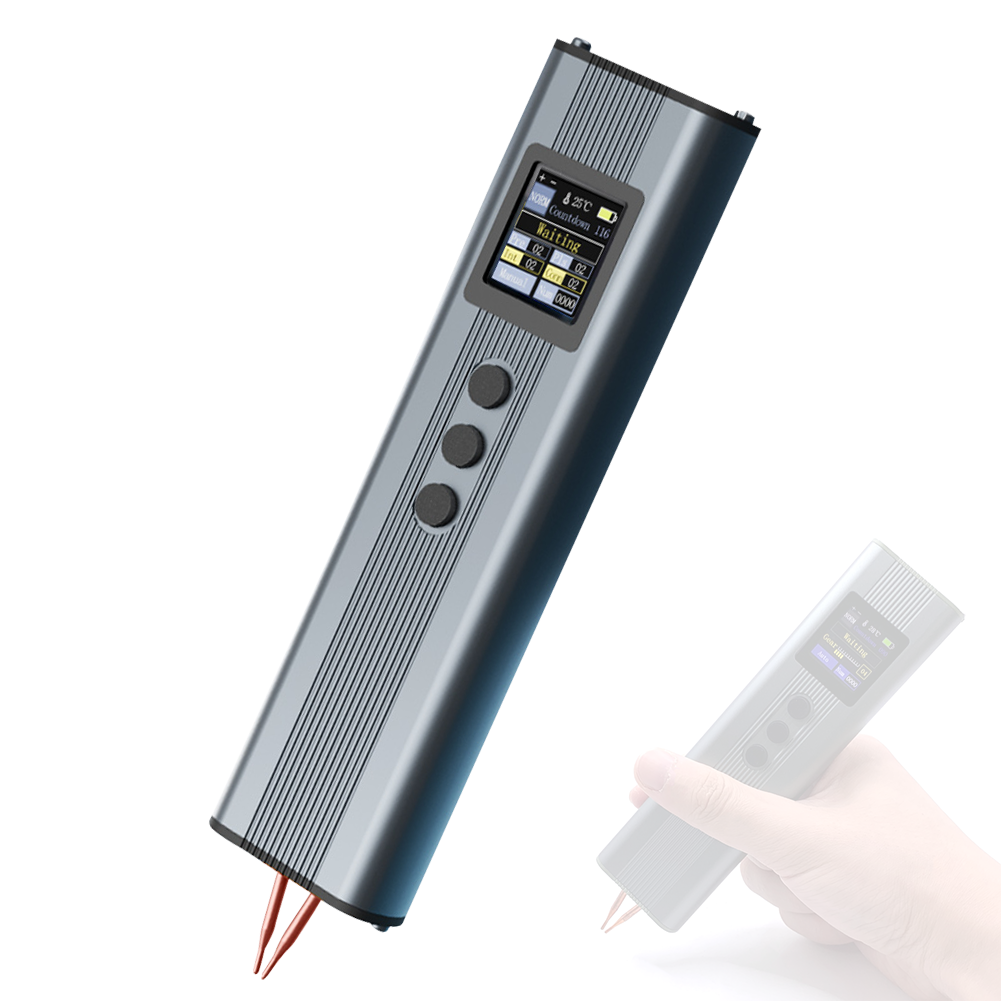 Сварочный аппарат с регулировкой мощности 11 режимов, двойным импульсным выходом для сварки различных типов батарей и никелевого листа 0.1-0.3 мм