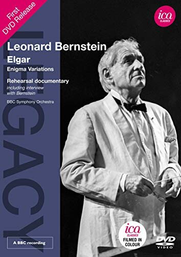 Диск ELGAR Enigma Variations. 14 April 1982, Royal Festival Hall. BBC Symphony Orchestra / Leonard Bernstein. (1 DVD)