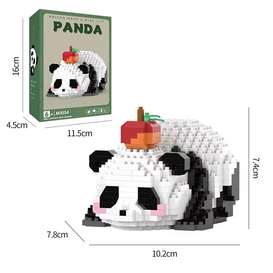 Микро-конструктор MINISO Kawaii Panda
