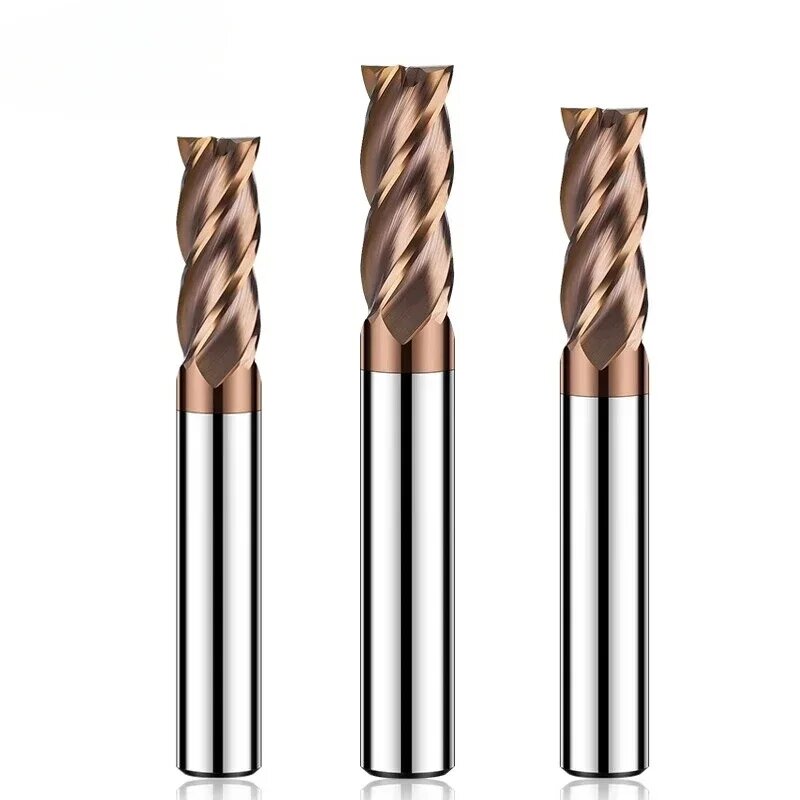 Концевая фреза плоская CSXW HRC55 4-зубая 14x40Cx14Dx100L