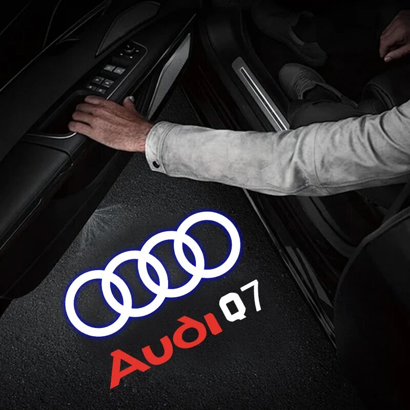 Светодиодные лампы приветствия Audi Q7