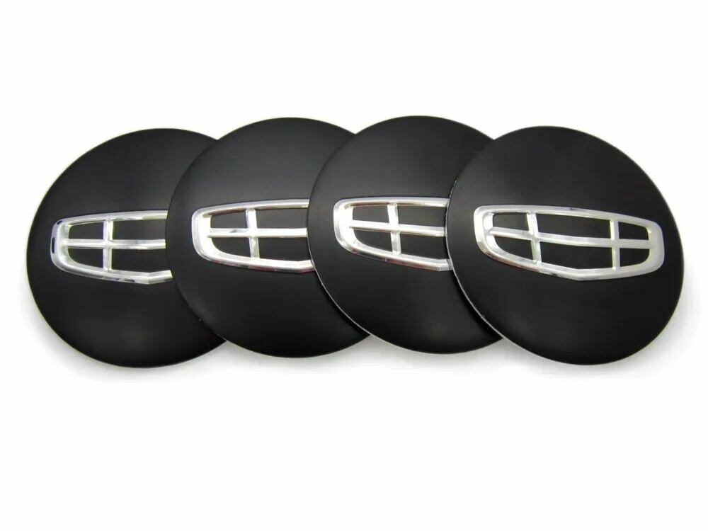 Наклейки на колесные диски и колпаки Geely 54 мм алюминий сфера