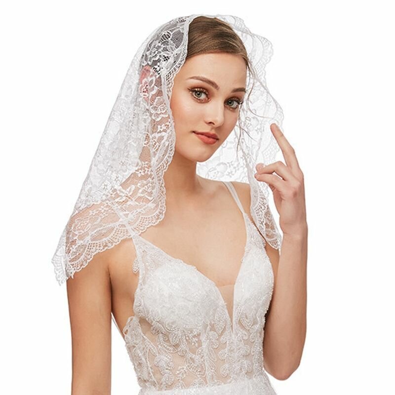 Церковная вуаль-мантилья