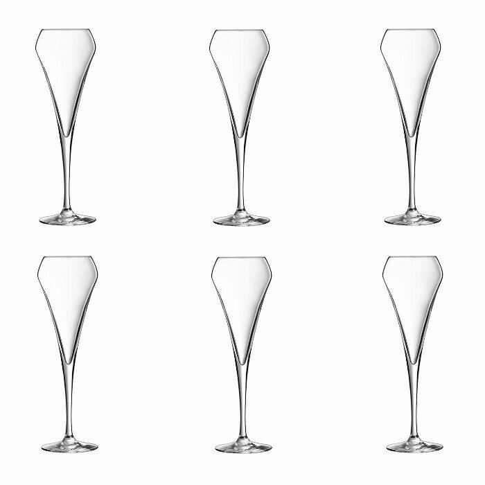 Набор бокалов флюте Open up 200 мл Chef&Sommelier 6 шт