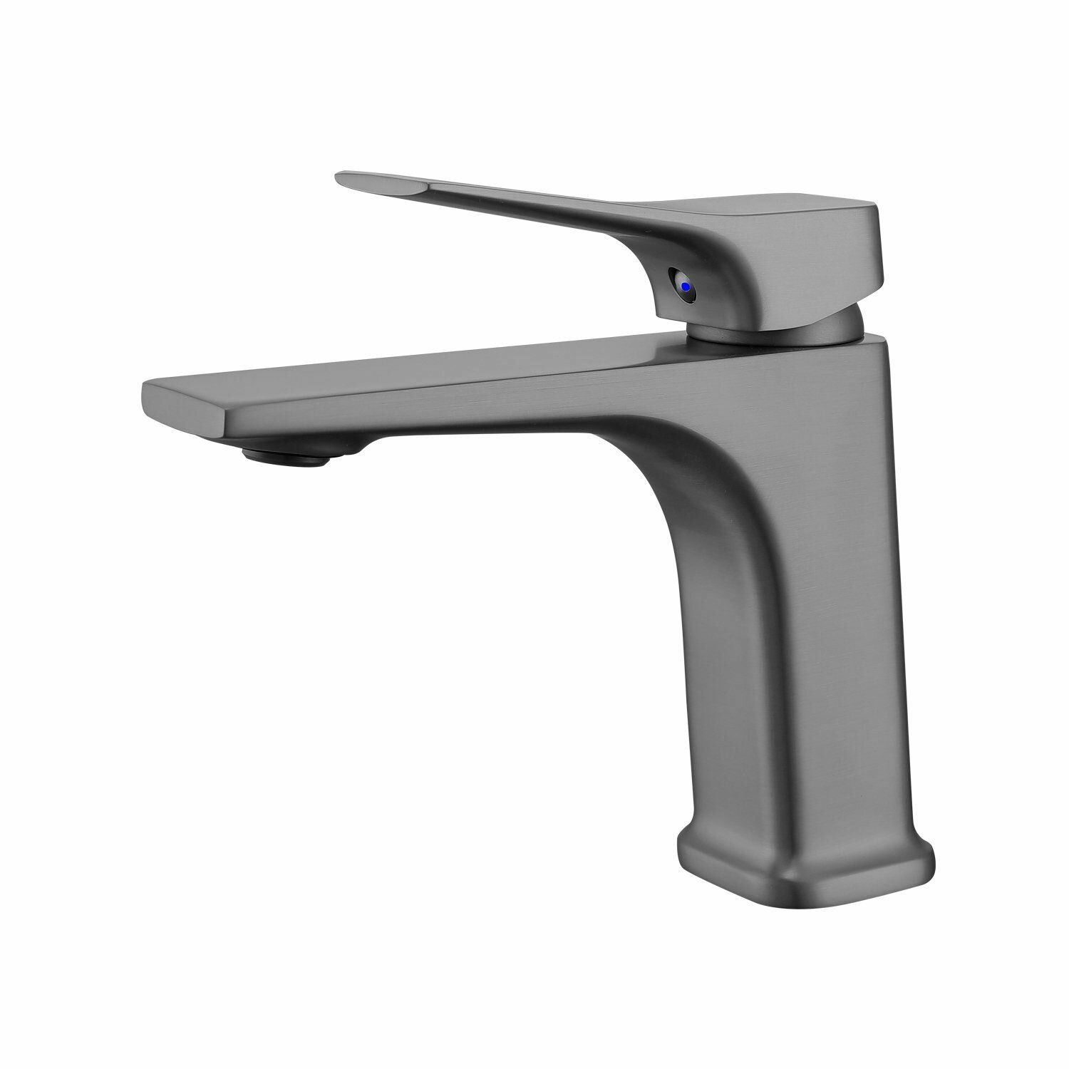 Смеситель Prohanss P62.10.09 для раковины монолитный, графит