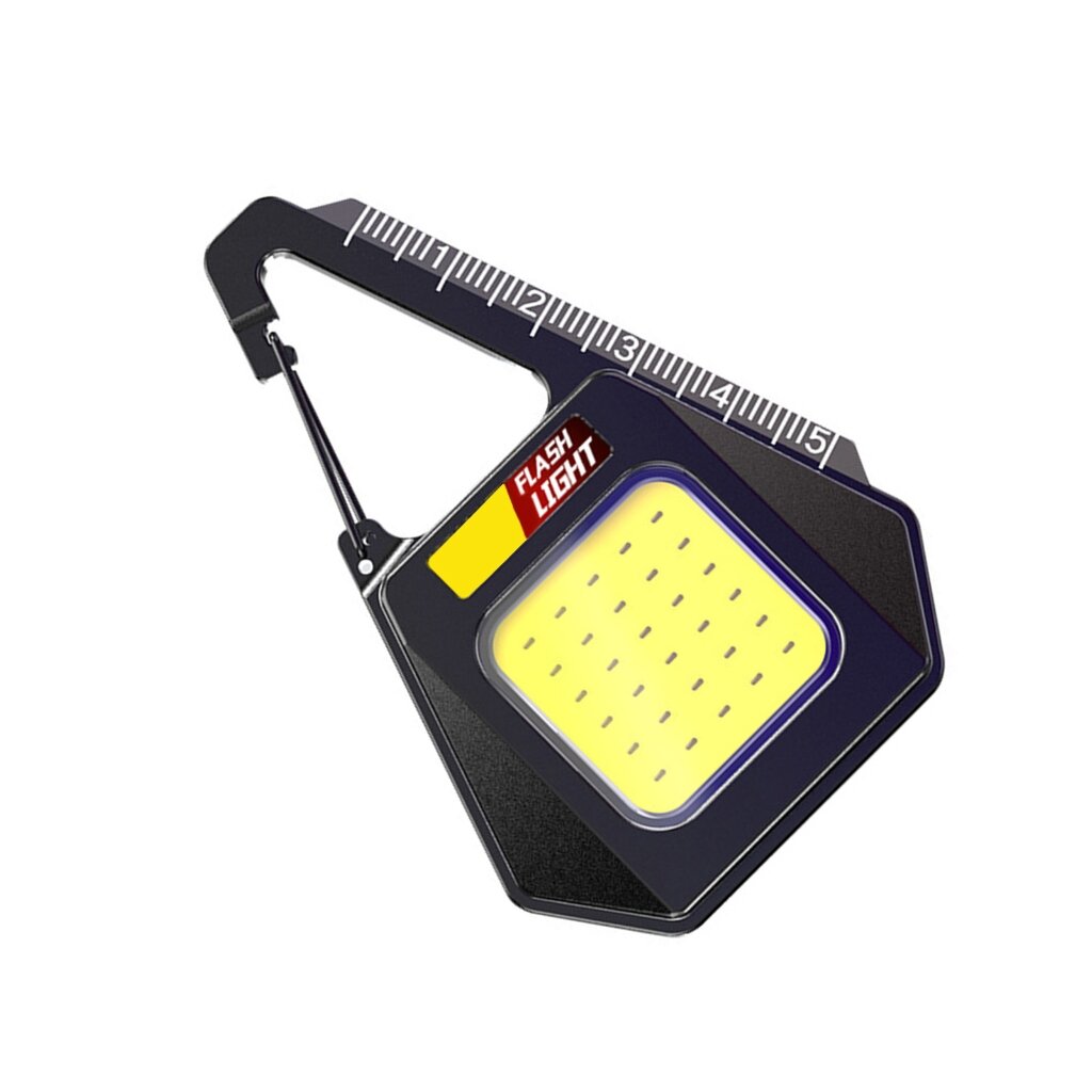 Портативный Брелок Для Ключей Многофункциональный Ручной Аварийный Фонарь Кемпинг Светодиодный Фонарик Карманная лампа Проста в использовании