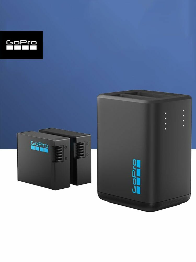 GoPro Dual Battery Charger + 2 Enduro Rechargeable Batteries AEDBD-201 GoPro Hero 13 (Ориг)-A