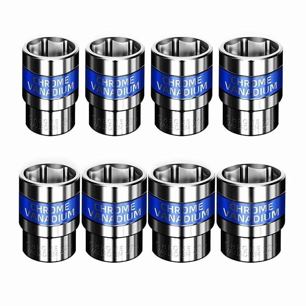 Удобный набор шестигранных торцевых ключей, 8 шт, для различных применений, устойчив к скольжению, проектов сделай сам , работает 19-32 мм