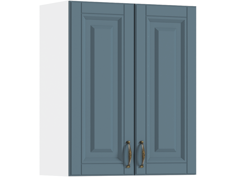 Шкаф кухонный Престиж ШВ600 цвет Браш Блю размер ШхГхВ 600х300х718мм