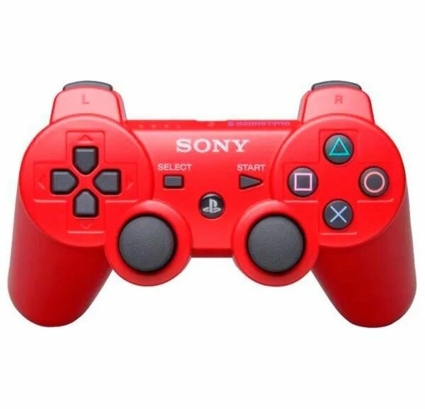Беспроводной джойстик MyPads для Sony Playstation 3 PS3 dualshock 3 красный