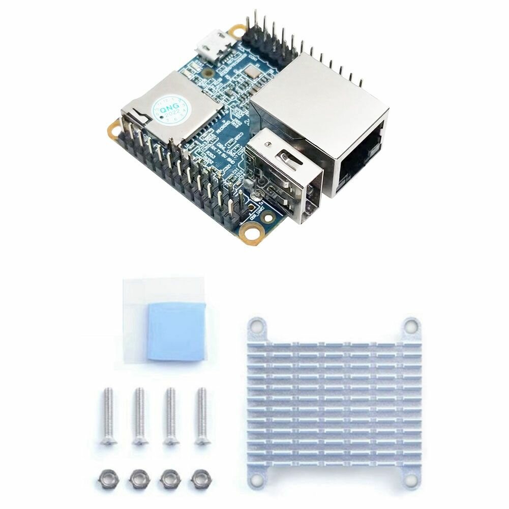 Совет по развитию NanoPi NEO + радиатор 256 МБ оперативной памяти DDR3 H3 MyPads