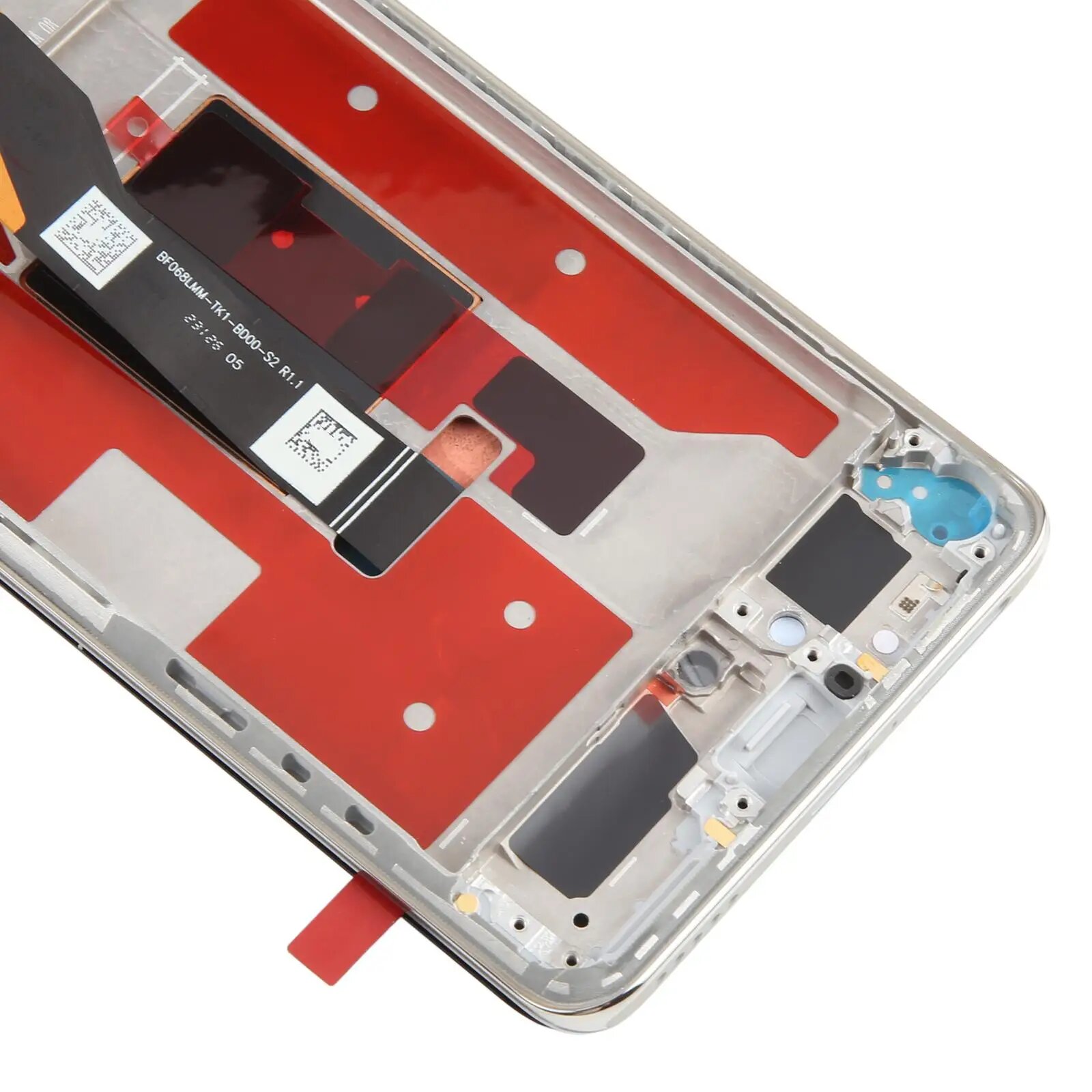 6,78-дюймовый OLED-экран для телефона Honor 90 Pro 5G REP-AN00, сенсорный ЖК-экран с рамкой, запасная часть для ремонта Silver