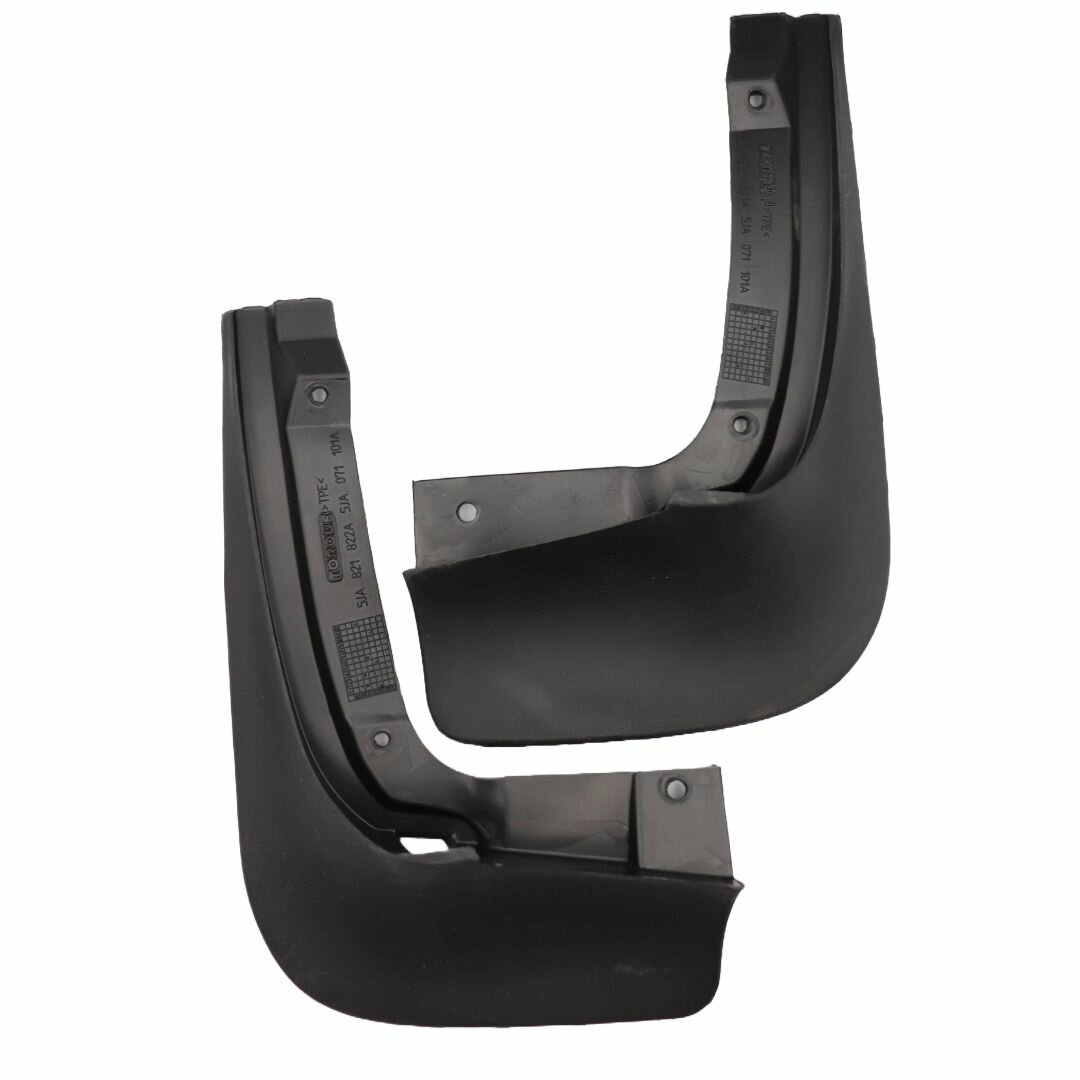 VOLKSWAGEN POLO, Брызговики SKODA RAPID II с 2020 г. Задние