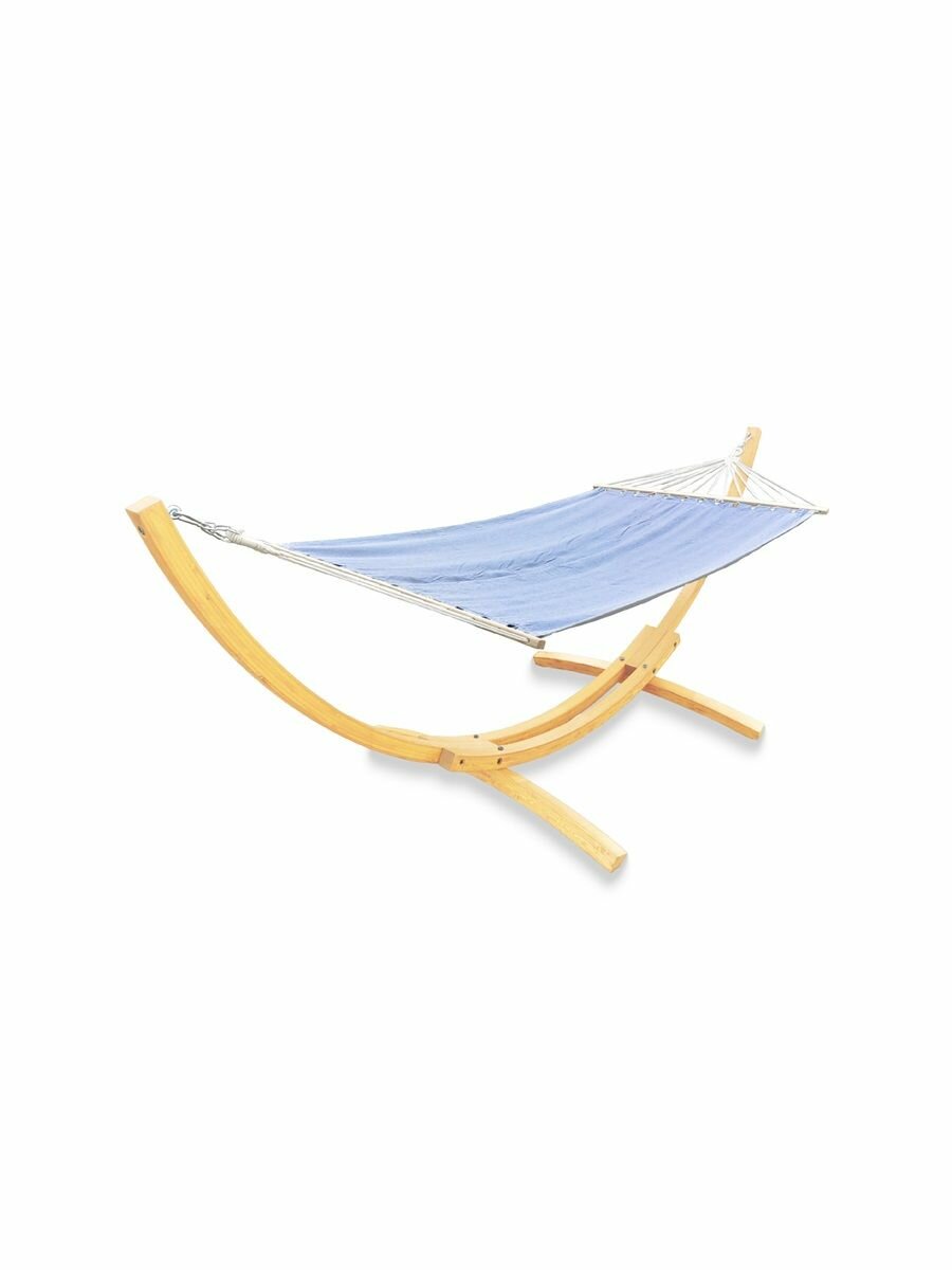 Деревянная подставка-гамак для сада, дачи и дома