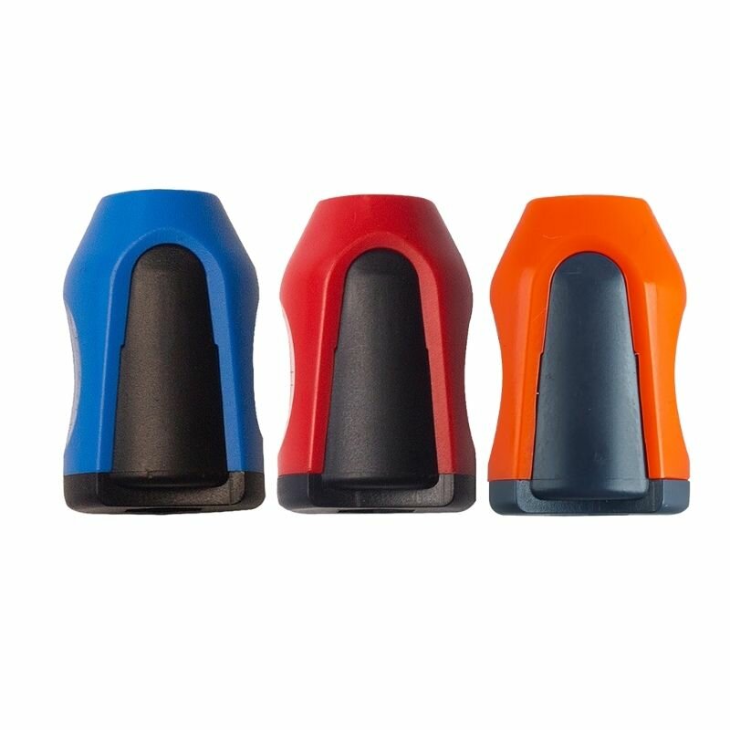 3шт, намагничиватель с пакетной головкой-сине-черный + красно-черный оранжево-черный