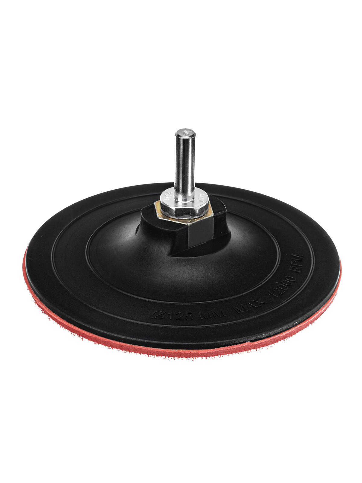 Насадка для дрели и УШМ Matrix с липучкой125 мм, твердая 76230