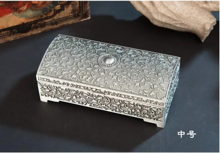 Металлическая шкатулка для украшений theuphela Z108, TM 17.5X8.5X6.5CM