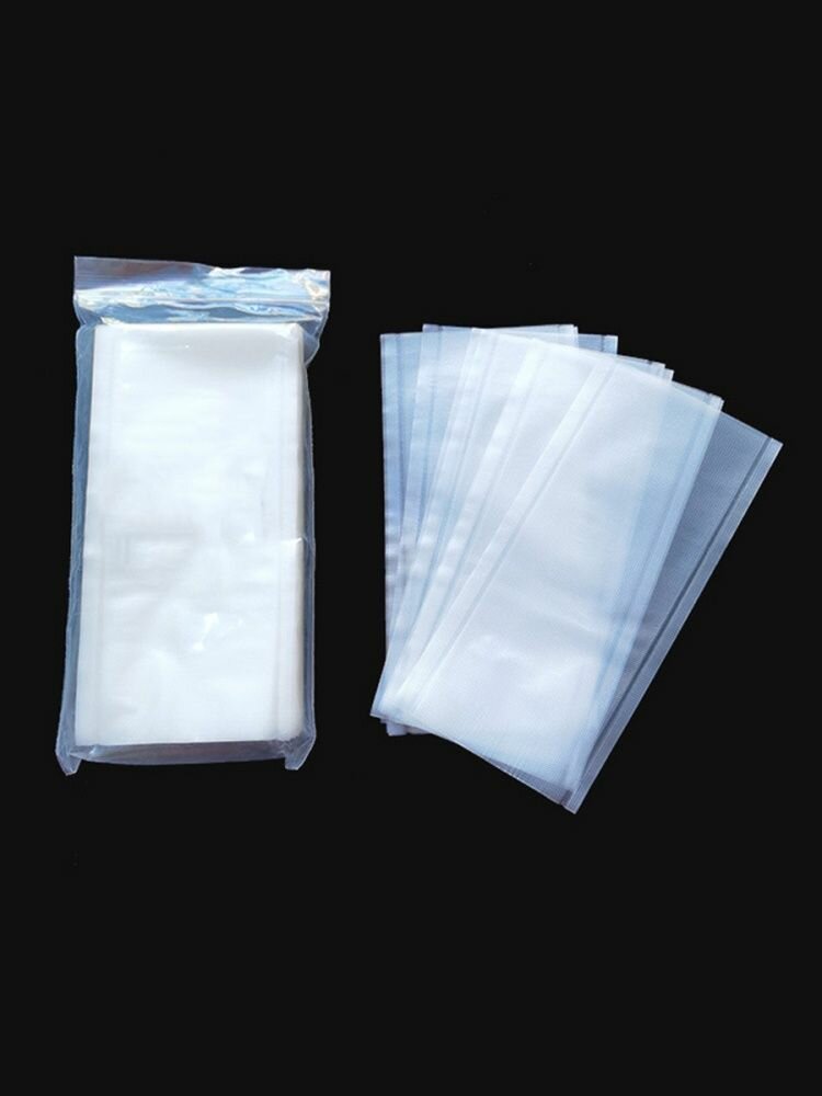 (1 упаковка по 50 шт) 8х16см Рыболовный водорастворимый пакет из ПВА