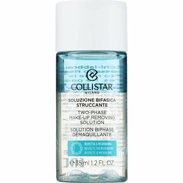 Collistar Make Up Two-Phase Removing Solution - Средство для снятия макияжа с двухфазовой формулой (миниатюра) 35 мл
