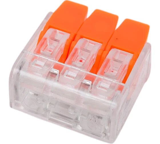 Клемма универсальная КВТ СМК 221-413 5 штук 90361