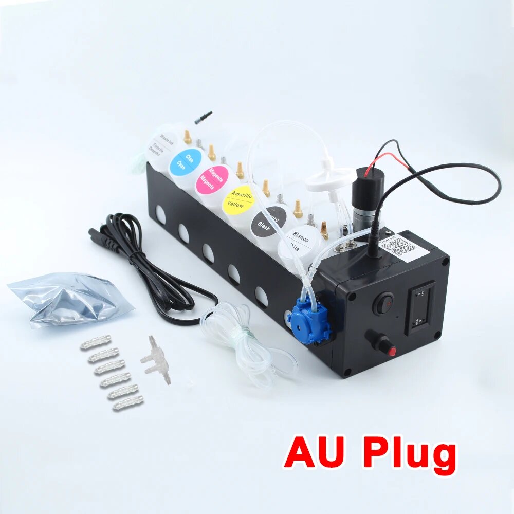 DTF Циркулятор белых чернил для Epson L1800 L18050 L8050 ET8550 ET8500 L8180 18100 AU Prower