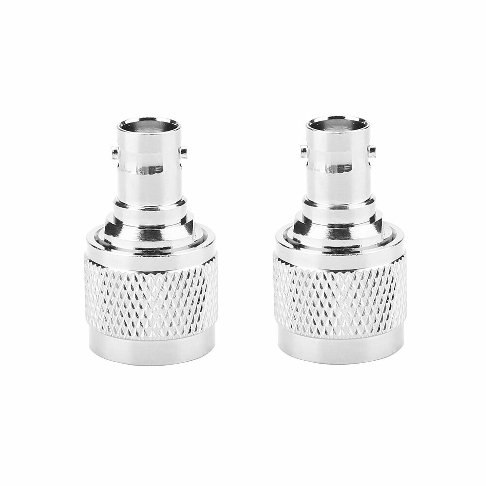 2pcs типа N -коэффициент коаксиального адаптера с типа N к BNC