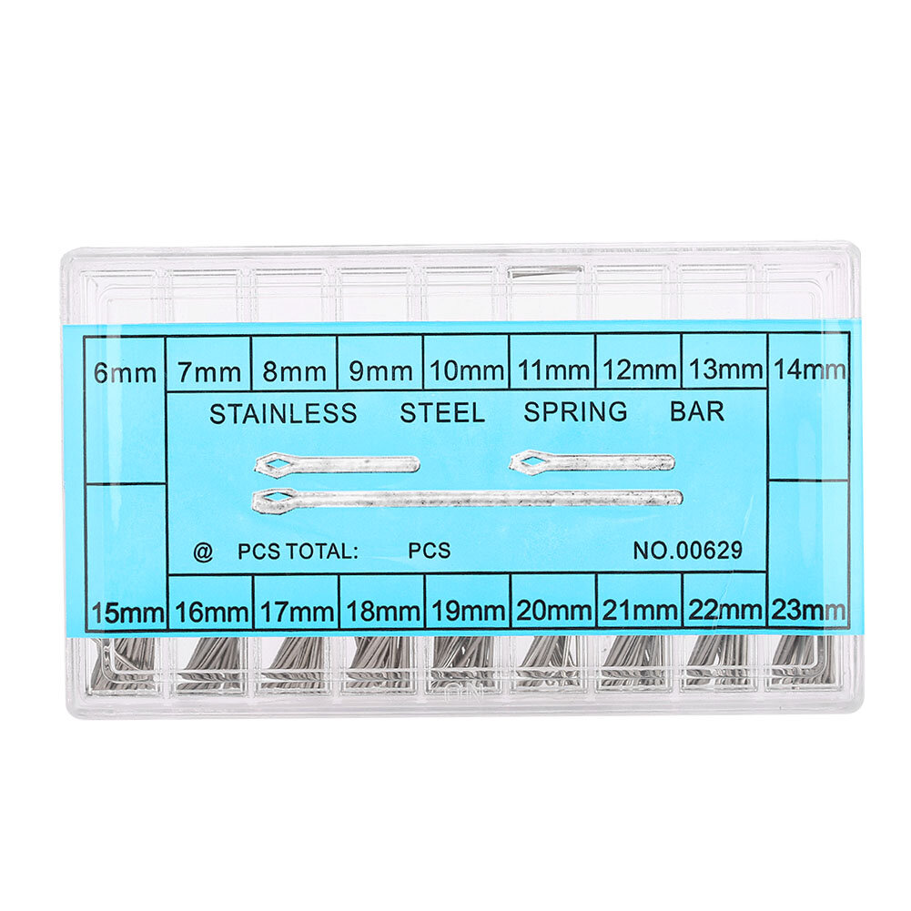 Металлическая пружина 18 размеров, стальной ремешок для часов, соединительный штифт, аксессуар для соединения ремешка 6-23 мм