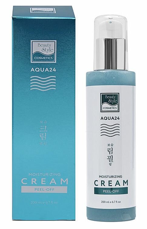 BEAUTY STYLE Увлажняющий крем-скраб для лица Aqua 24, 200 мл