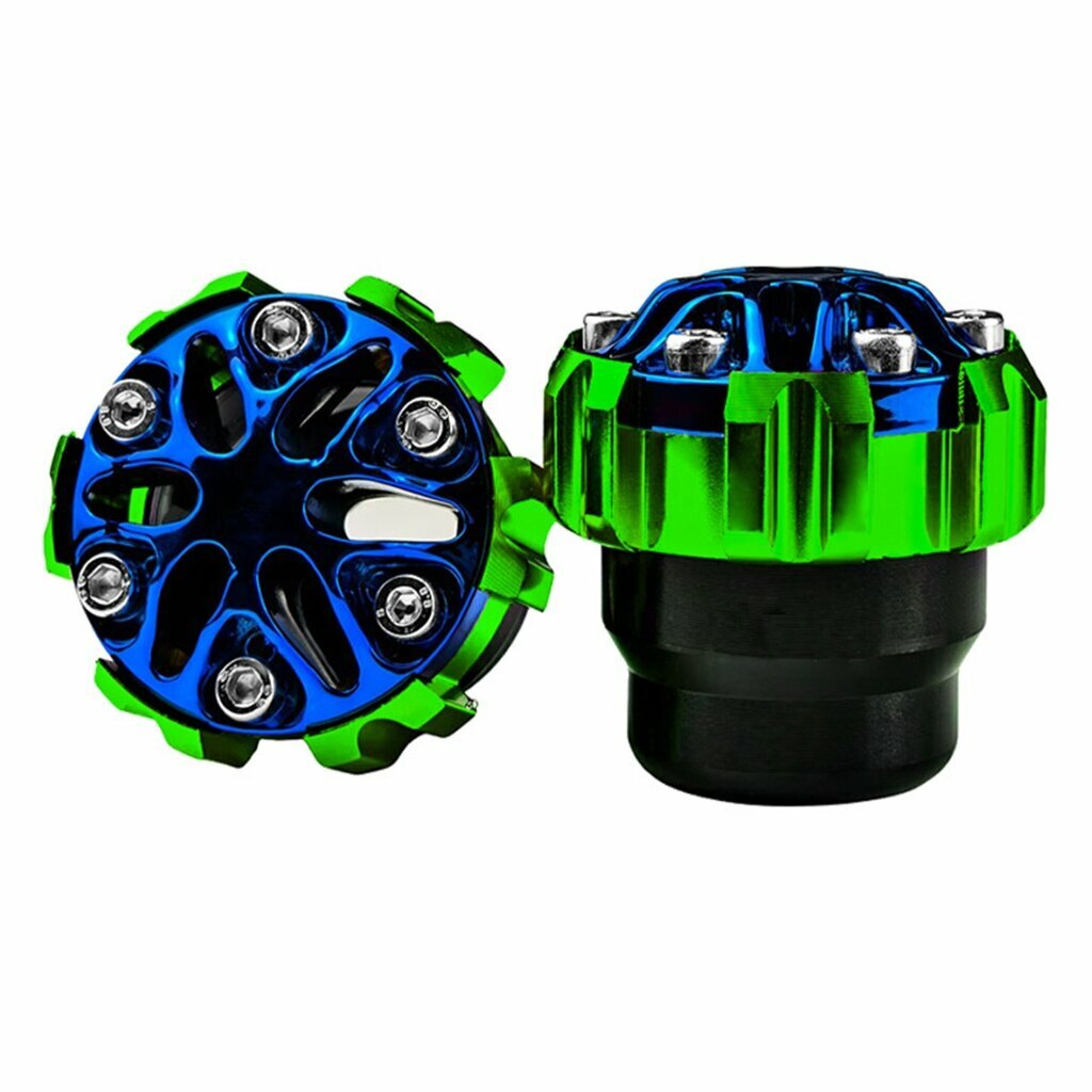 Легкая алюминиевая передняя вилка безопасности мотоцикла обеспечивает защиту от столкновения Стильный дизайн для безопасной езды 1 Пара