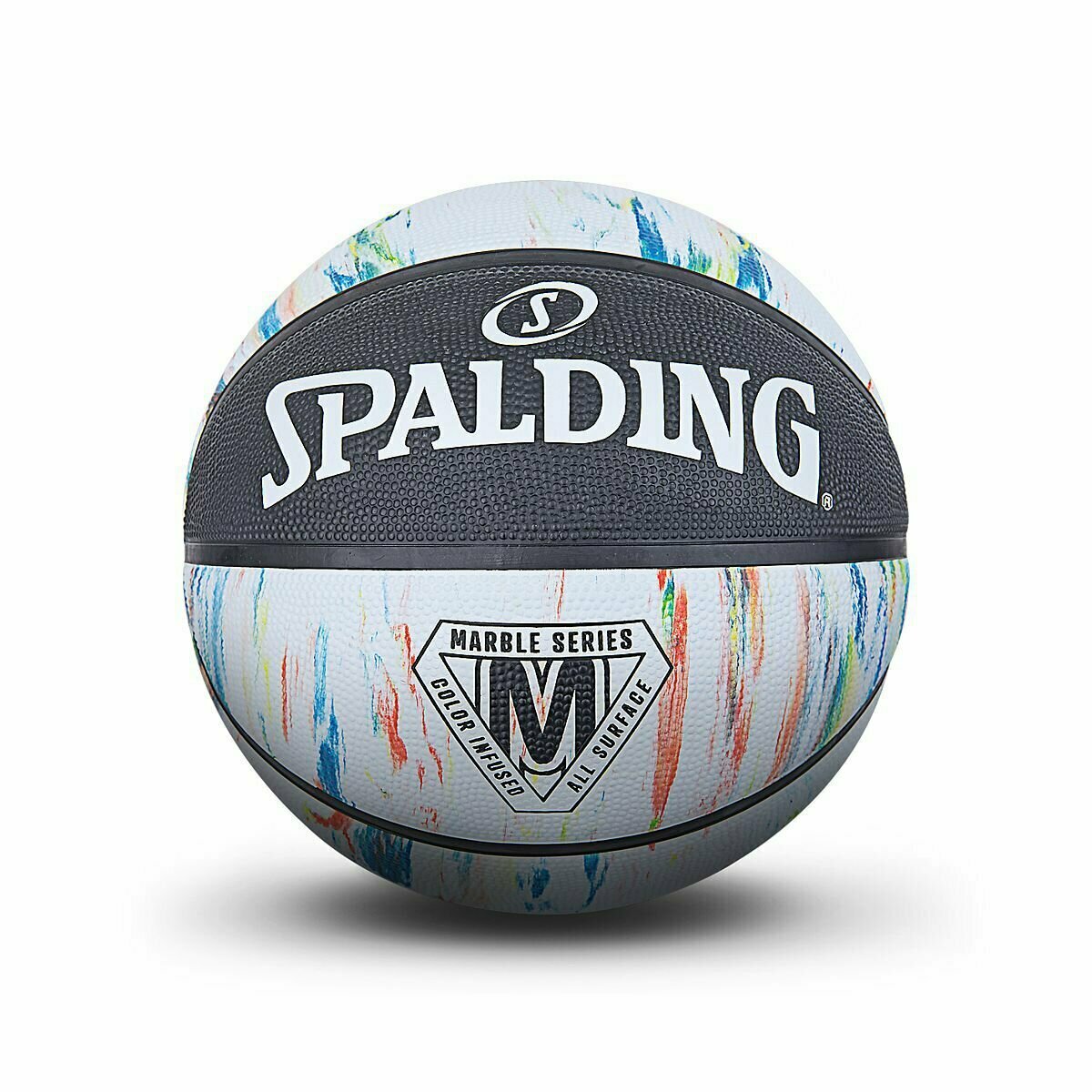 Баскетбольный мяч Spalding № 7, для взрослых, на резиновой основе