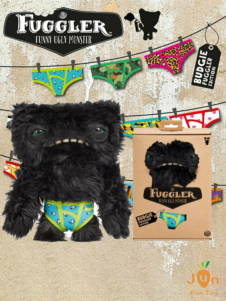 Spin Master Fuggler Funny Ugly Monster Budgie Wide Eyed Weirdo / Funny Ugly Monster
