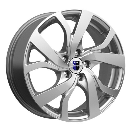 Колесный диск K&K Палермо 6.5x16 5*108 ET50 DIA63.3 Дарк платинум