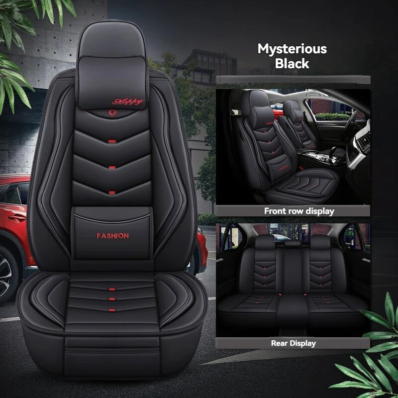 Роскошный защитный чехол на 5 сидений для автомобильного сиденья для Great Wall M4 Haval H6 Coupe H5H3H2M2, новые ослепительные автомобильные аксессуары, защита Black pillow