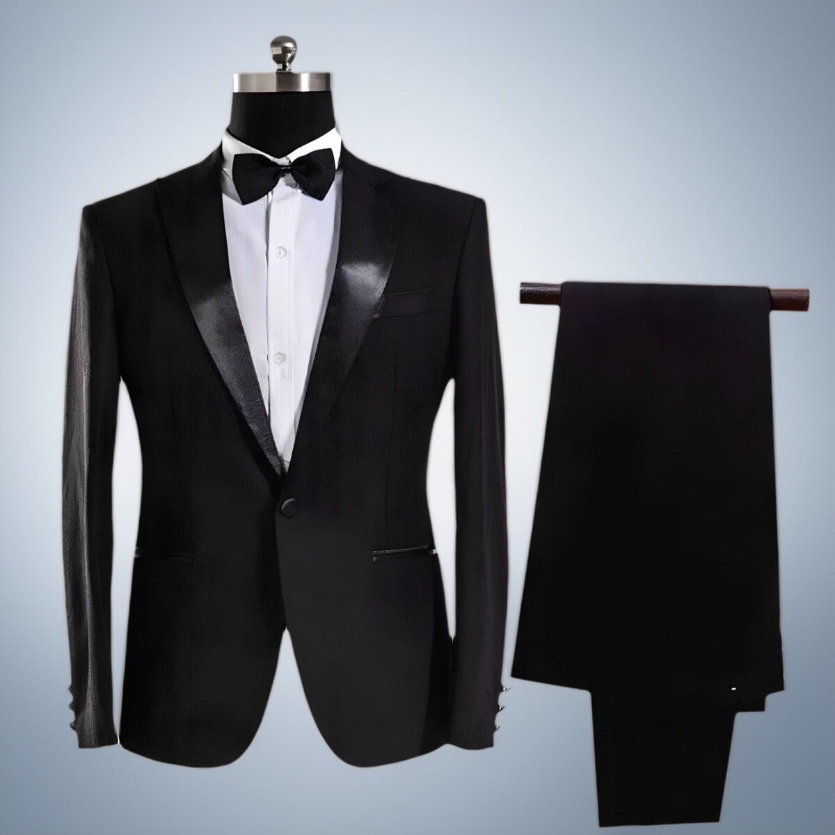 Костюм для бар-мицвы, черный, размер M