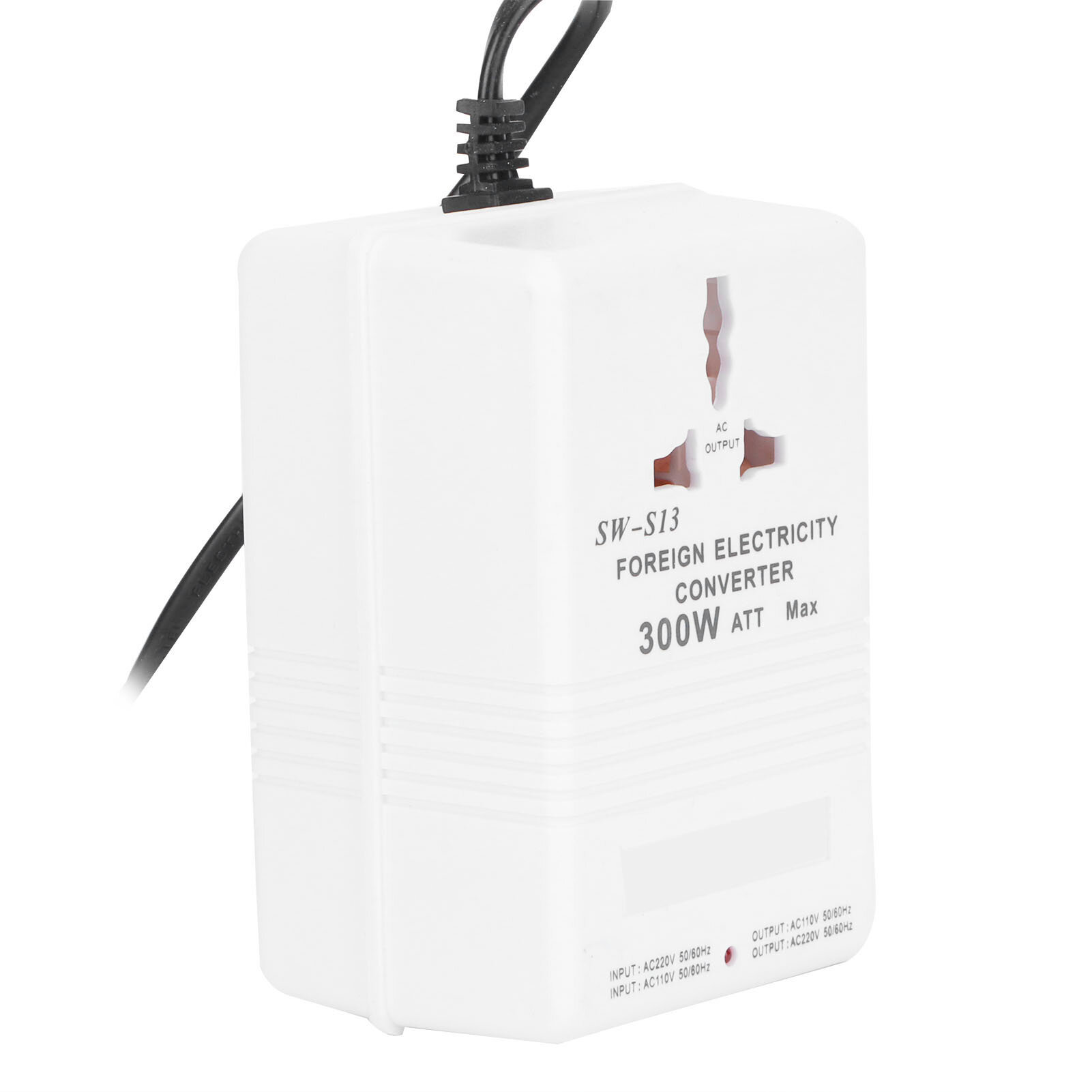 Трансформаторный преобразователь мощностью 300 Вт с 220 В на 110 В для США, Японии, США, вилка 110 В/220 В