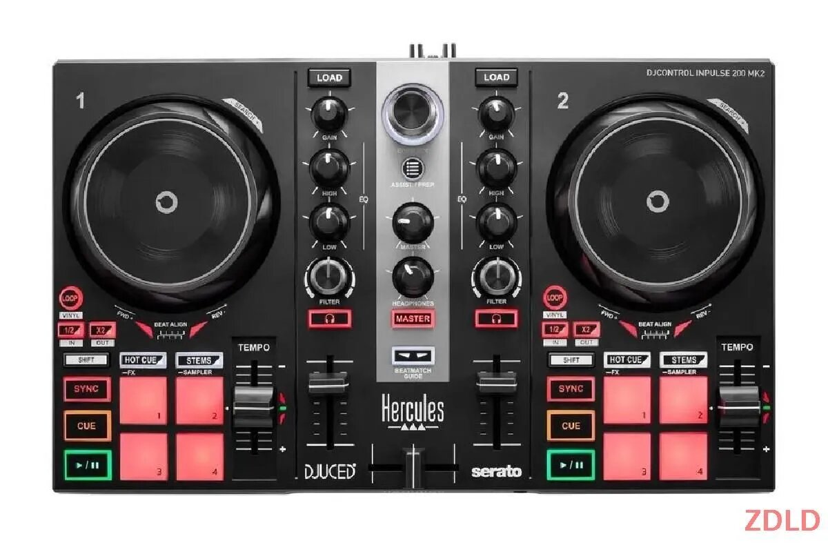 Контроллер Hercules DJControl Inpulse 200-MK2