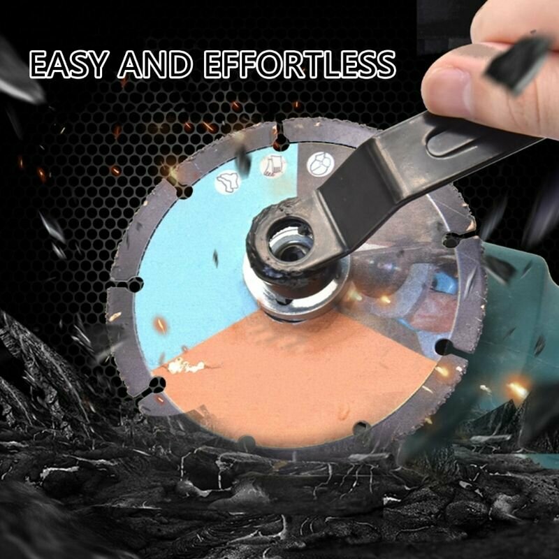 Ключ для снятия угловой шлифовальной машины с четырьмя челюстями