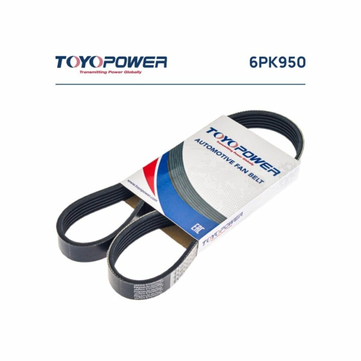 Ремень Ручейковый 6Pk950(Toyopower 6Pk950)