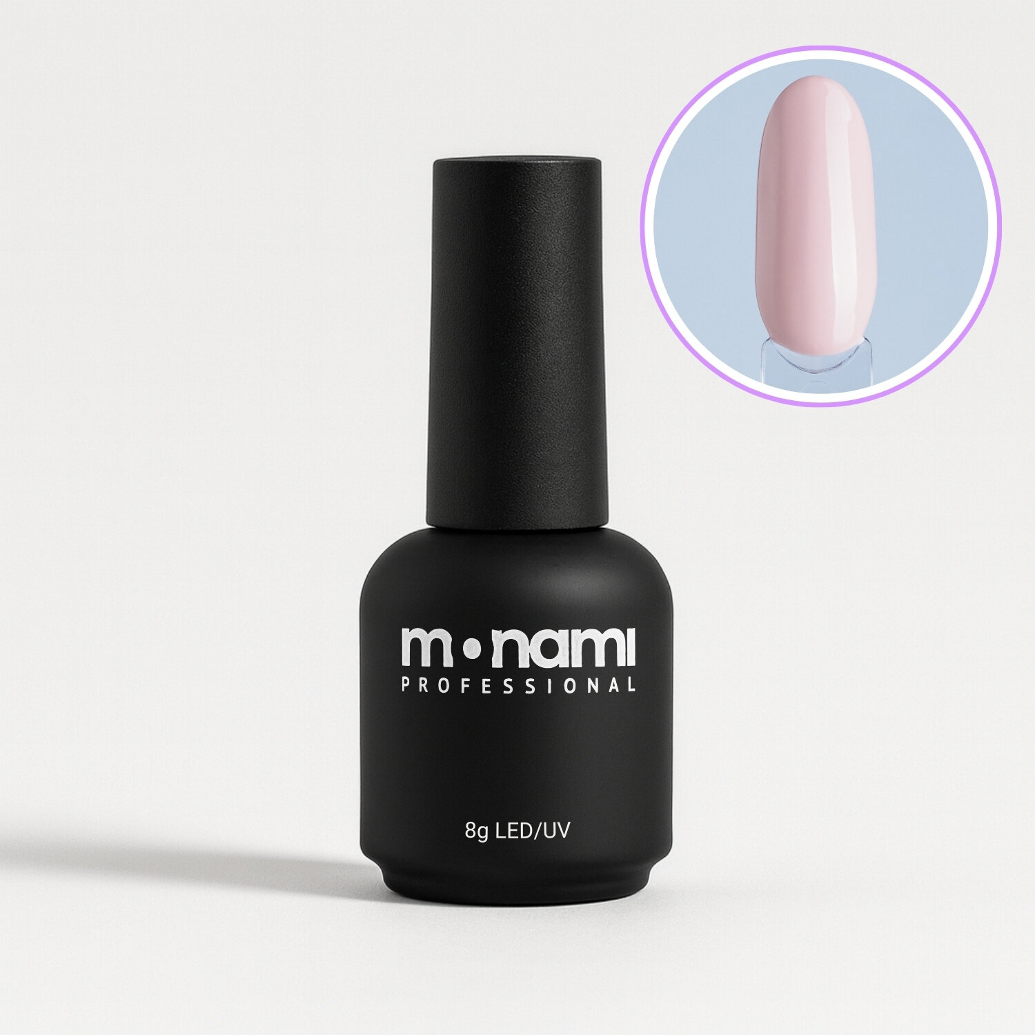 Гель-лак Monami Toy №06 8 г классический бежевый цвет, без розовинки