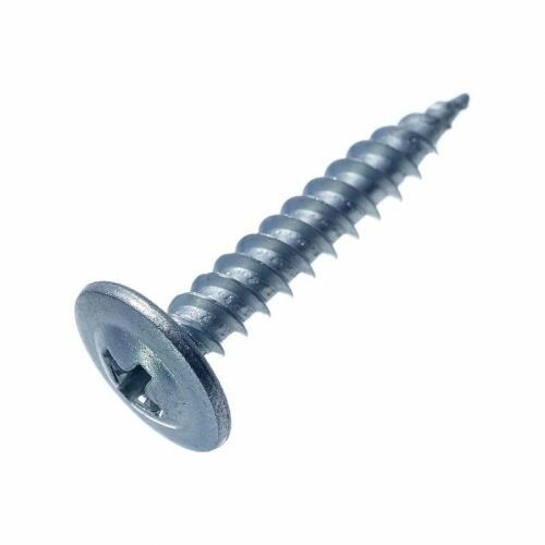 Саморез Стройметиз 4.2х16 металл-металл с прессшайбой цинк (уп.200шт) коробка, UTORM2050063