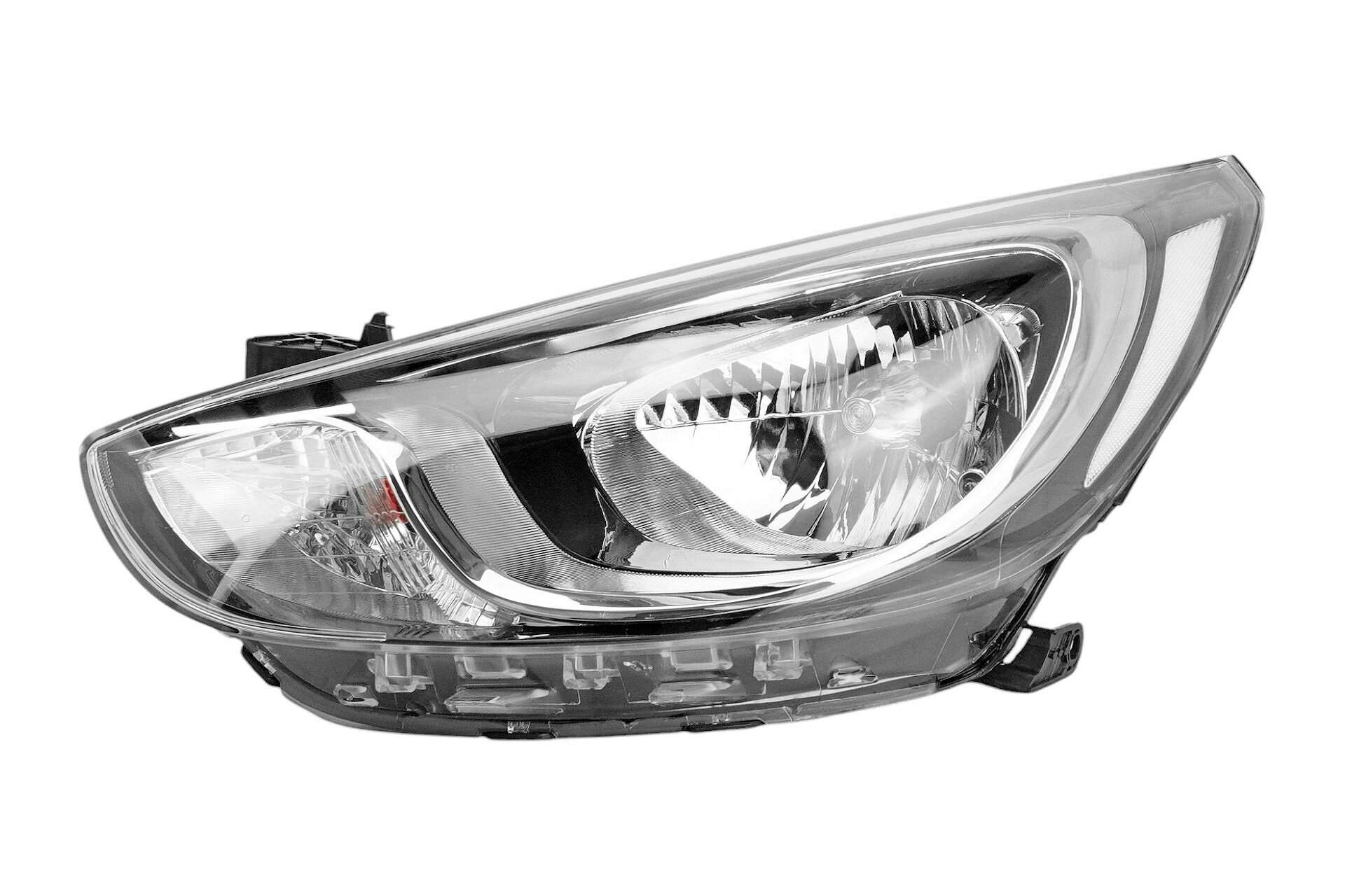 Фара передняя левая HEMEN Hyundai Solaris I 10- (HCH021)