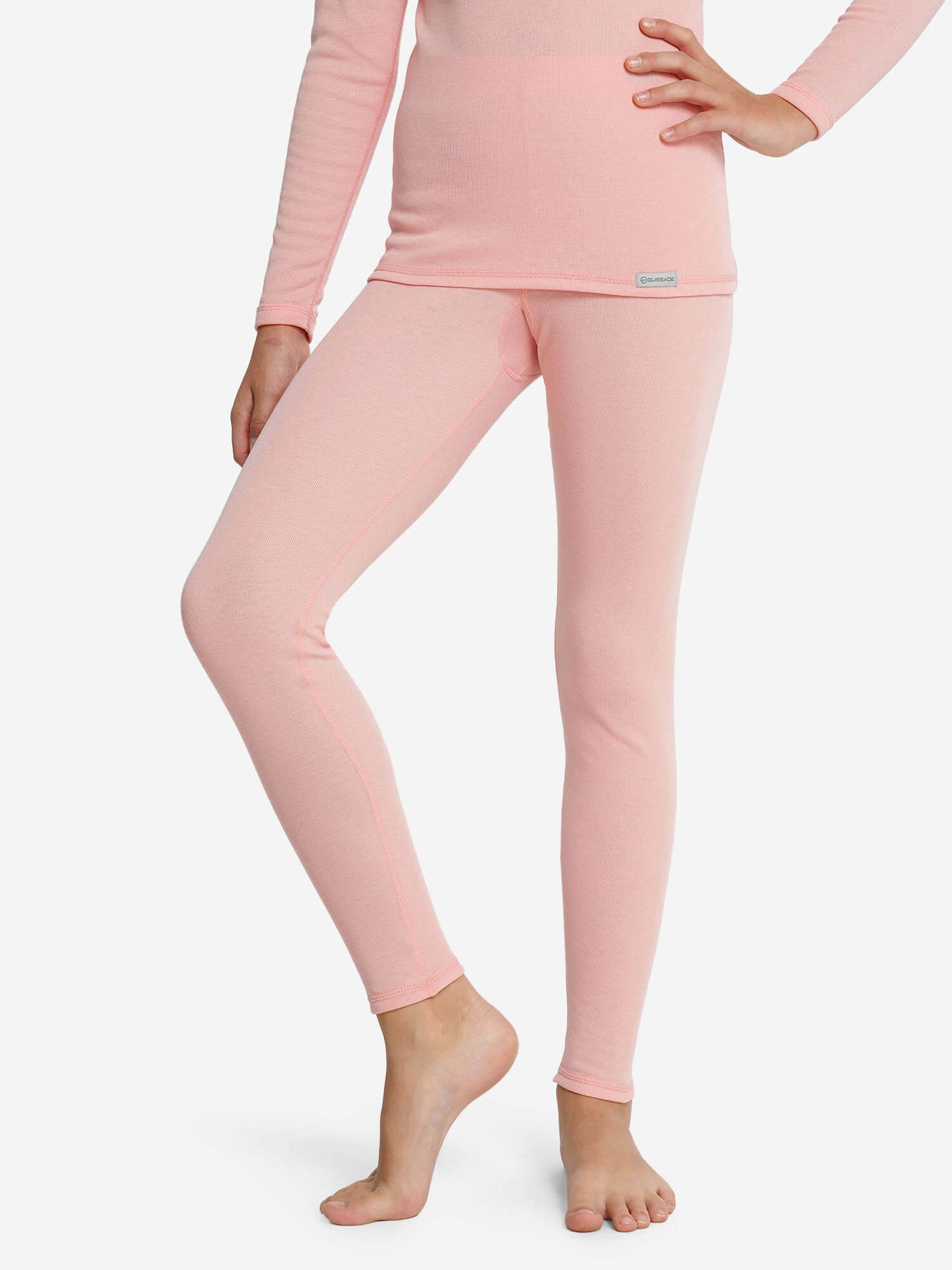 Кальсоны GLISSADE Underwear Unisex Base Layer Pants, размер 158-164, розовый — фото 1