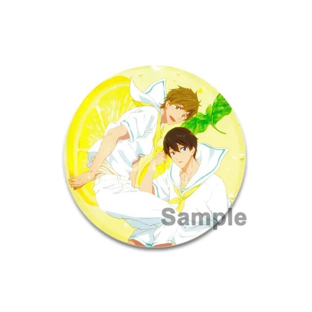 Аниме Бесплатно! Персонаж Рин Мацуока/Makoto Tachibana/Haruka Nanase/Nagisa Hazuki, булавки с мультяшным значком, брошь для украшения одежды