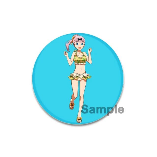 58/44/32 мм аниме Kaguya-sama Wa Kokurasetai ультра романтическая брошь на булавке DIY рюкзак украшение для одежды ювелирные аксессуары подарок